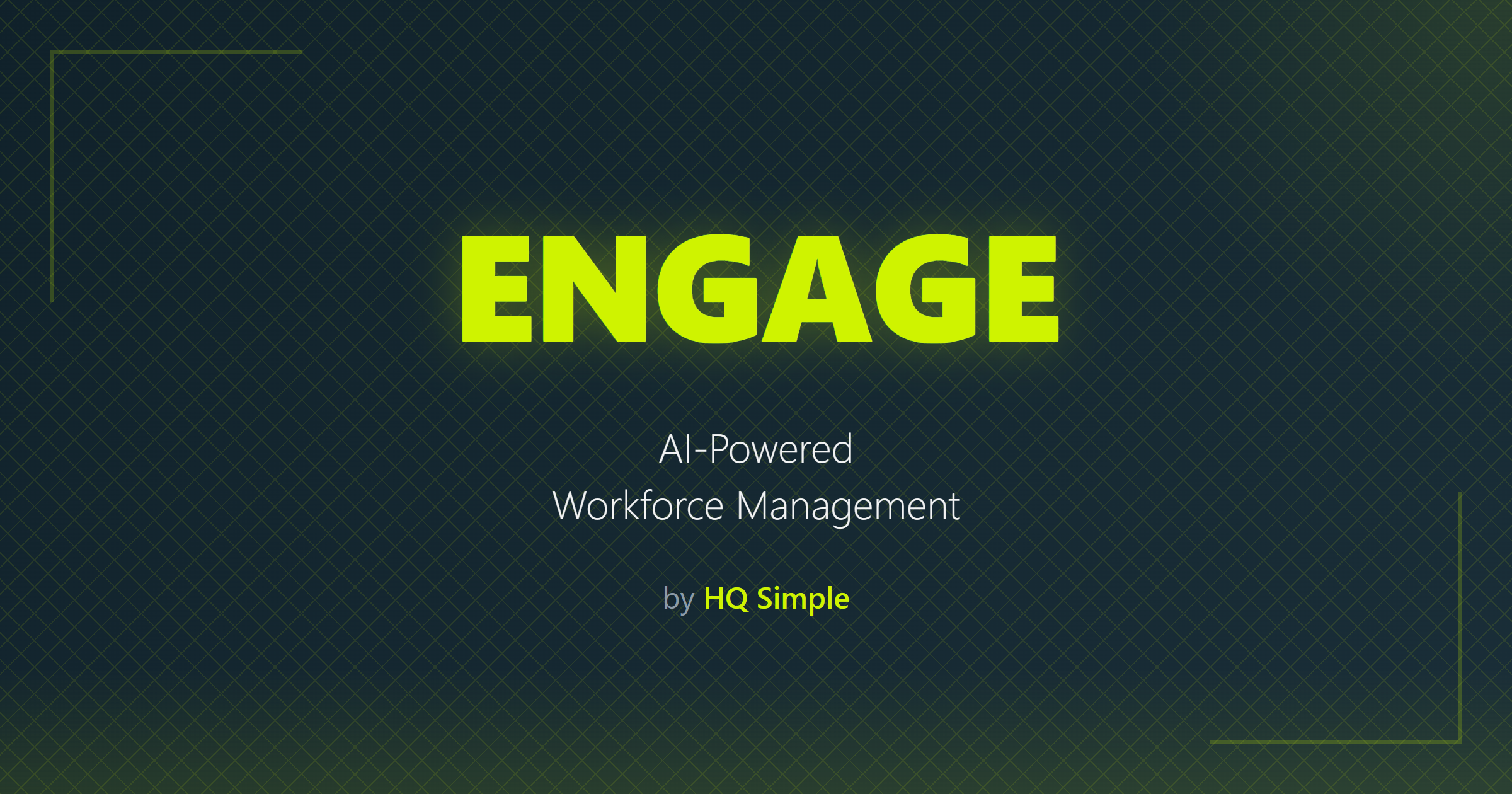 Engage by HQ Simple - AI-Powered Contingent Workforce Management Platform